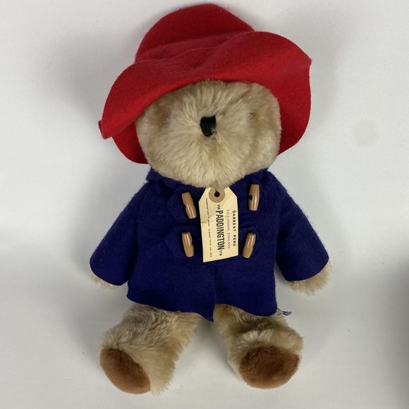 Eden Toys | Toys | Vintage 981 Paddington Bear Blue Jacket Red Hat 9 Plush Eden Toys Nwt | Poshmark